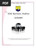 Commerce Notes Igcse Edexcel | PDF | Career & Growth | Business