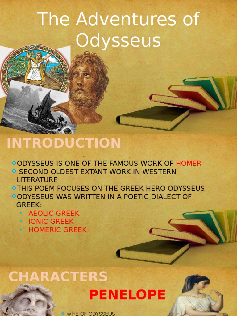 Odysseus: Greek Hero's Epic Journey | PDF | Penelope | Odysseus