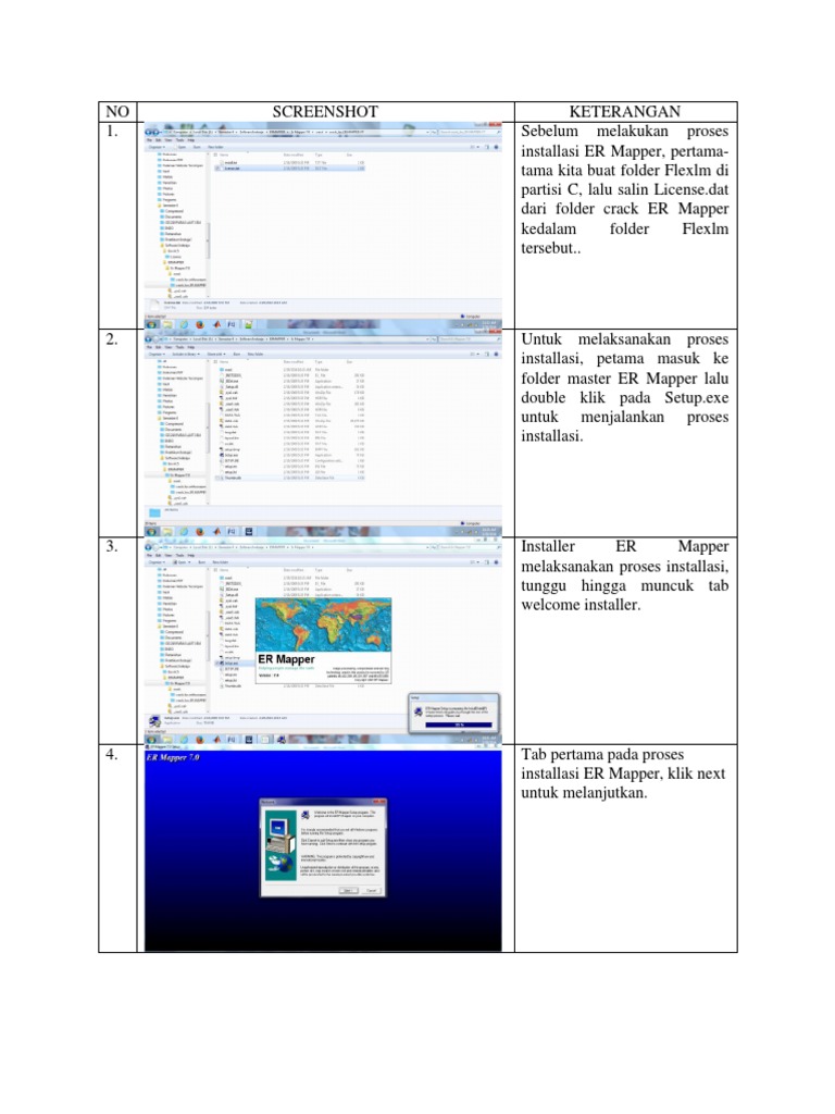 Installasi ER Mapper For Pengolahan Citra | PDF