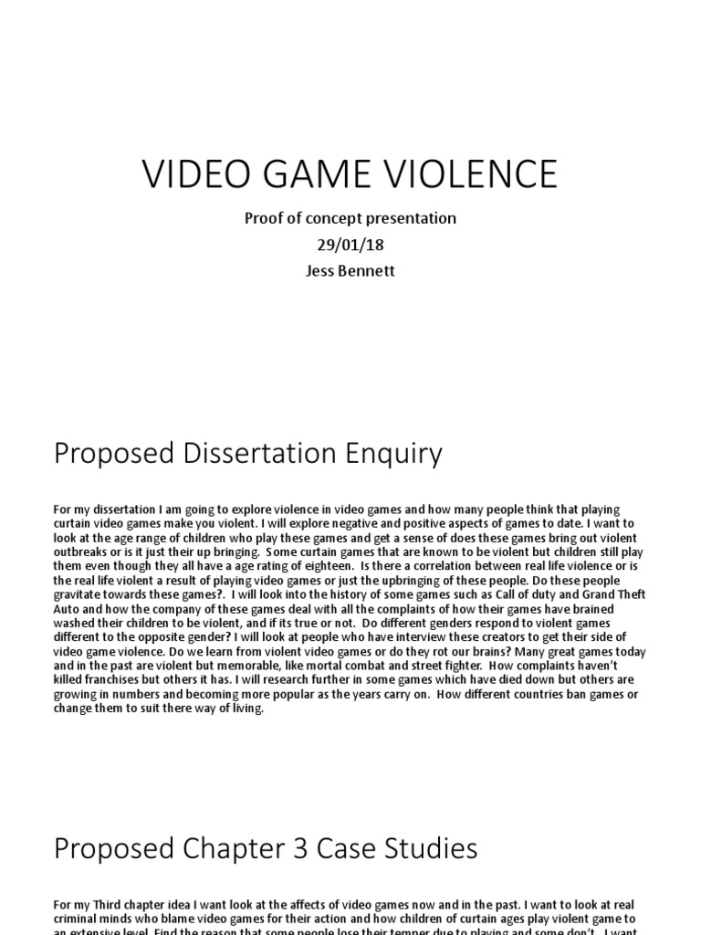 Video Game Violence | Download Free PDF | Violence | Video Games