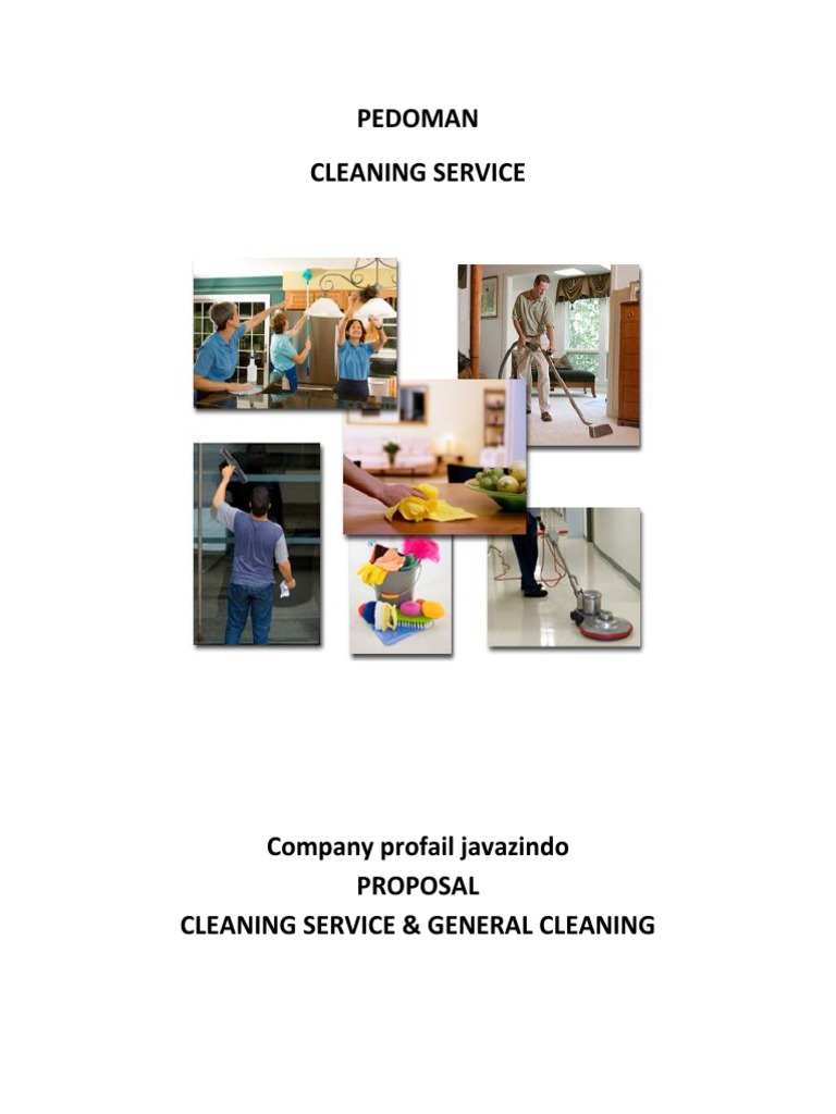 Pedoman Layanan Cleaning Service | PDF | Griya & Taman