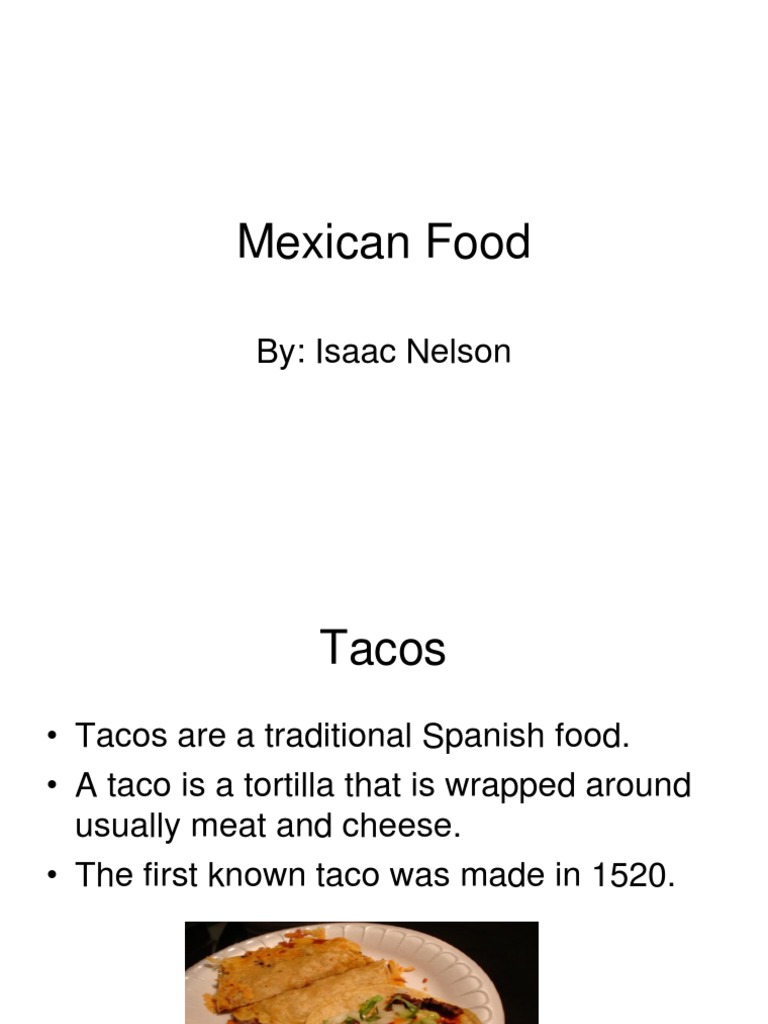 Overview of Mexican Cuisine | PDF | Wellness | Religion & Spirituality