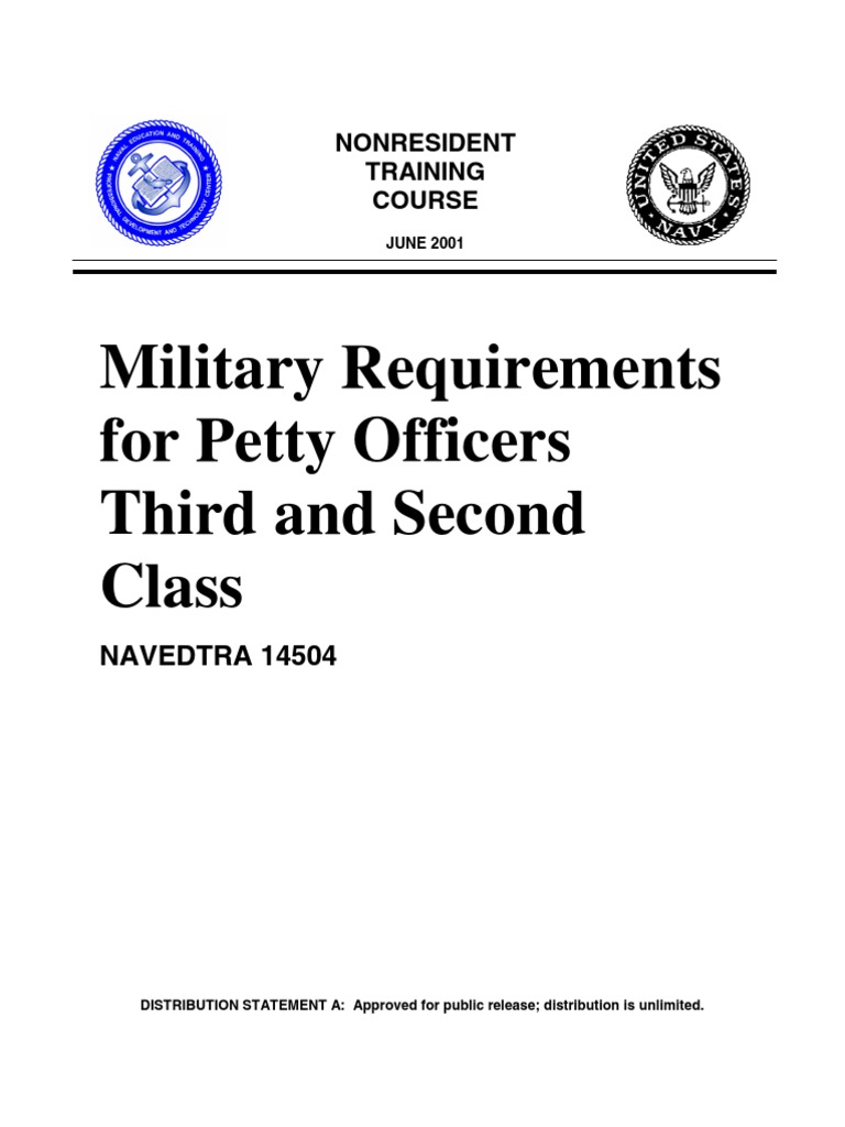 Po3 Po2 14504 | PDF | United States Navy | Leadership