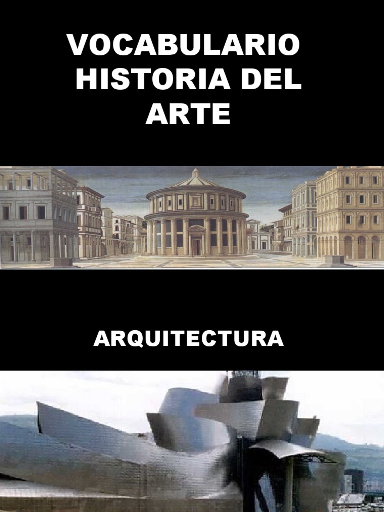 Vocabulario Arte | PDF | Alivio | Pinturas