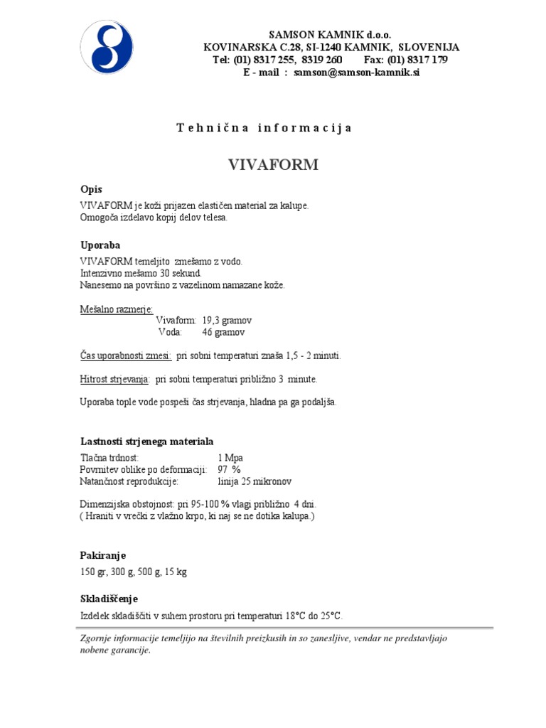 Viva Form | PDF
