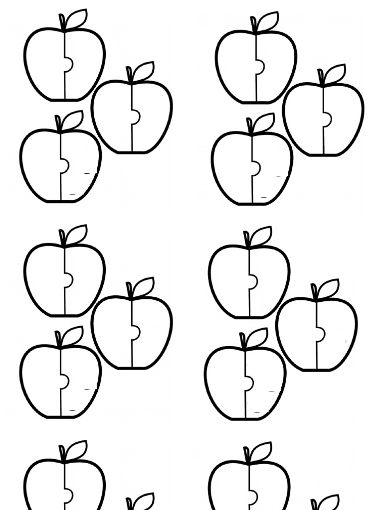 Rompecabezas Manzanas Numeros | PDF