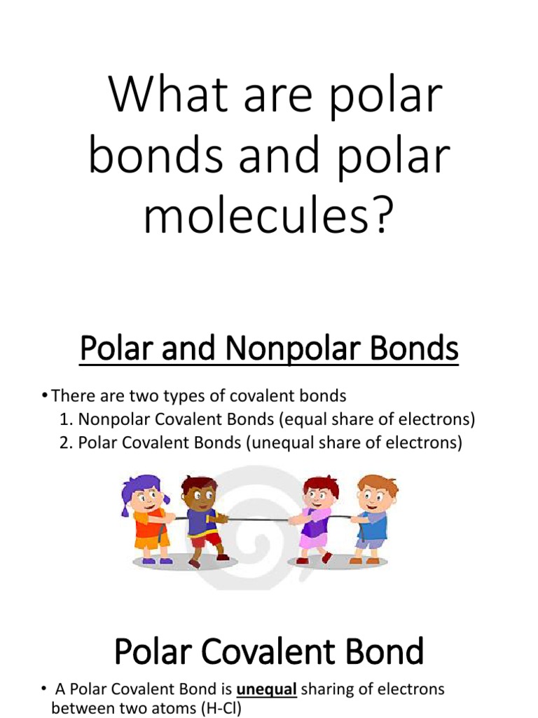 11 28 17 GC2 Polar and Nonpolar Bonds | PDF | Chemical Polarity ...