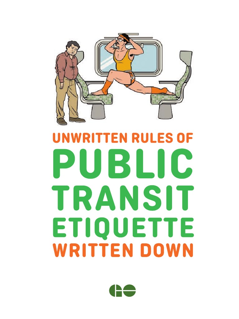 Go Transit Etiquette - Book | PDF | Public Transport | Accessibility