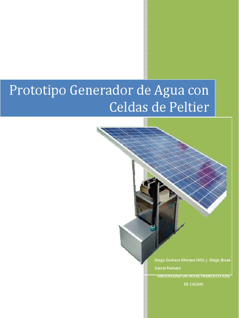 Celdas Peltier PDF | PDF | Conduccion termica | Calor