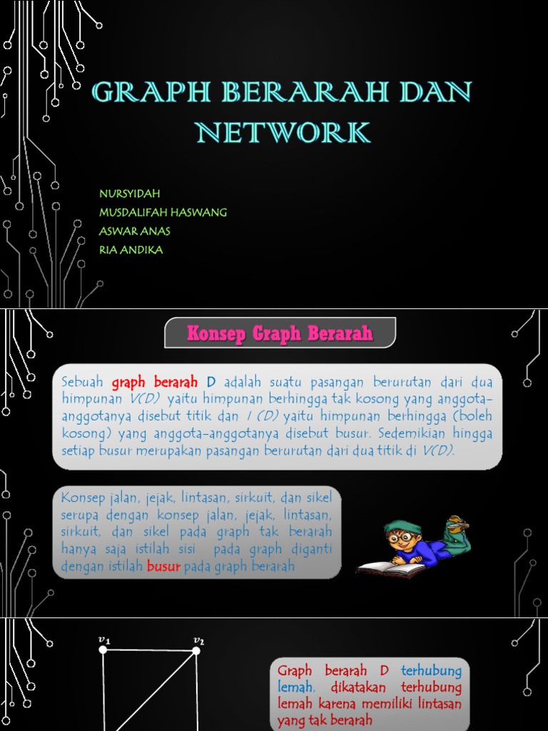 Konsep Graph Berarah dan Derajat Titik | PDF