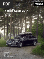 Thule Roof Box Size Guide and Dimensions | PDF | Length | Geometry