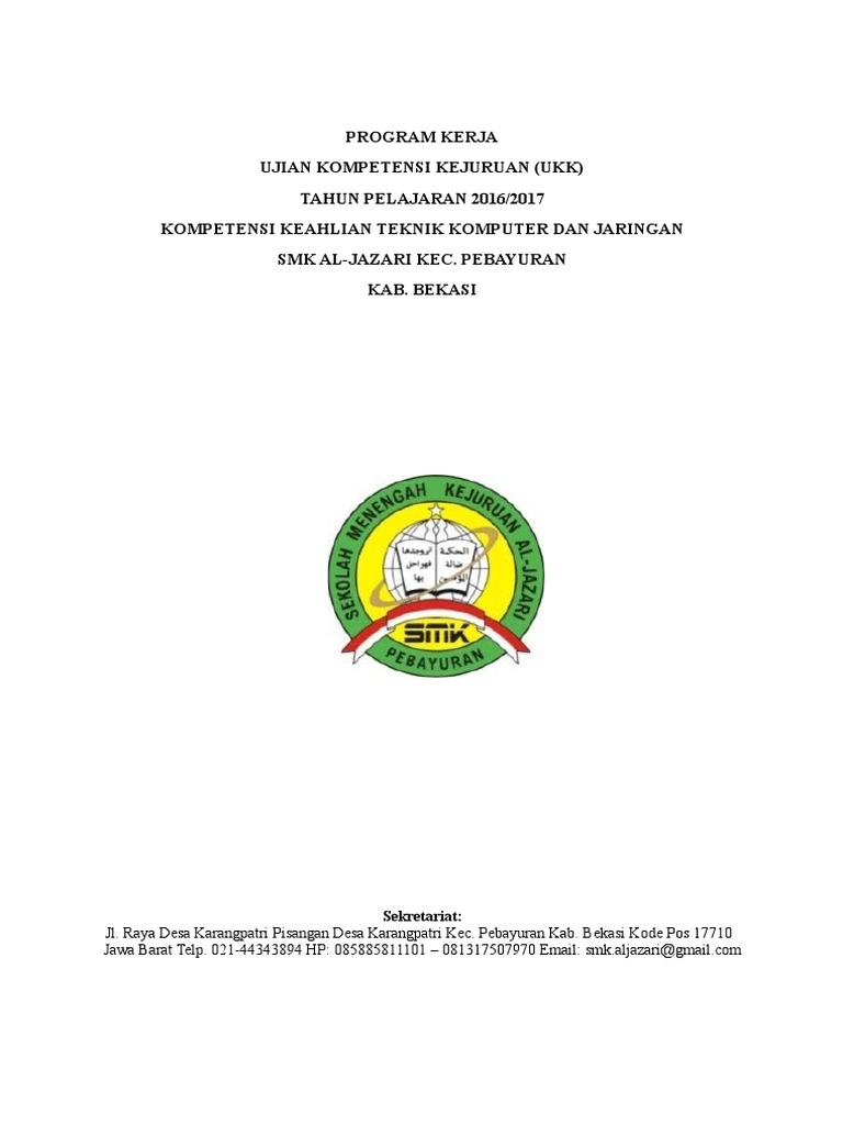 Program Kerja Ujikom | PDF