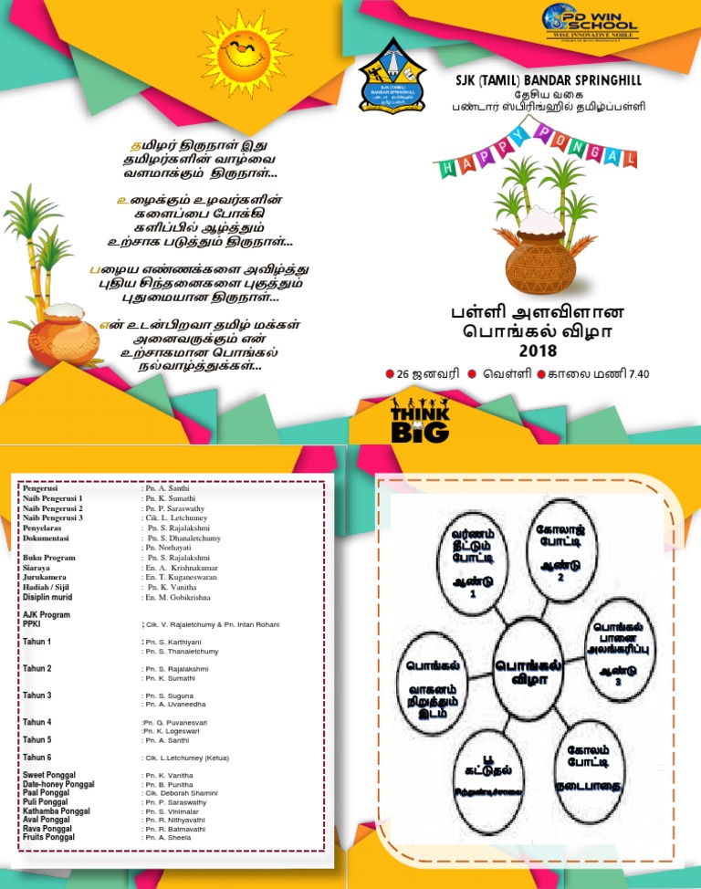 Buku Program Pongal | PDF