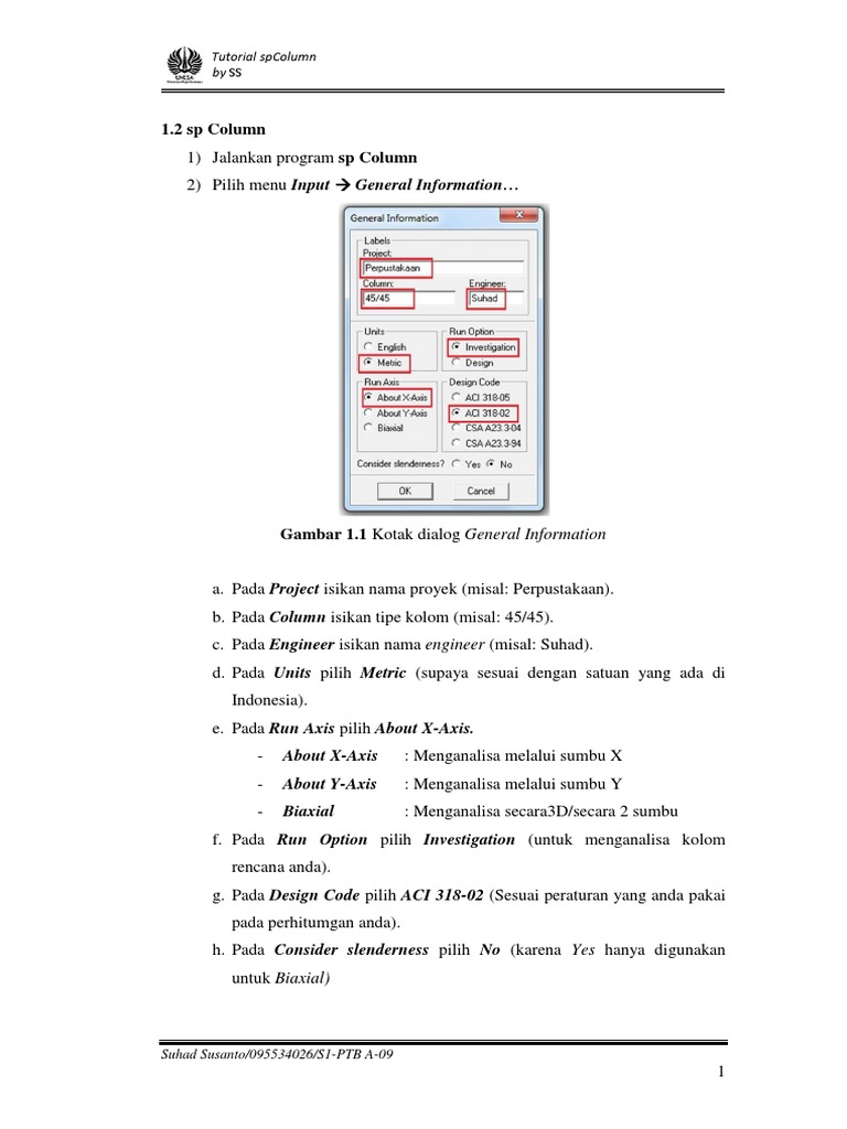 Tutorial Penggunaan spColumn untuk Kolom | PDF