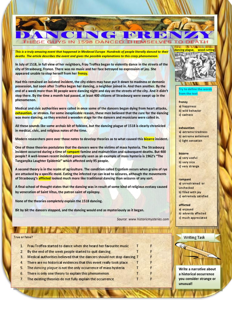 Dancing Plague | PDF | Mass Hysteria | Wellness