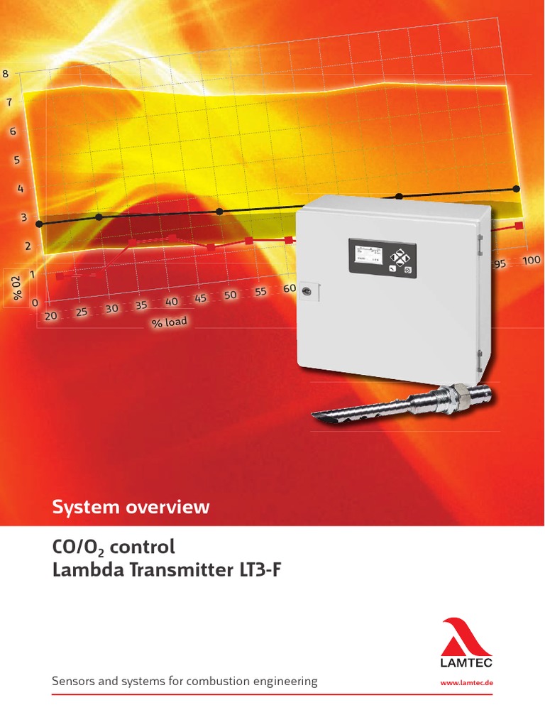 CO/O2 Control Lambda Transmitter LT3-F | PDF | Exhaust Gas | Combustion