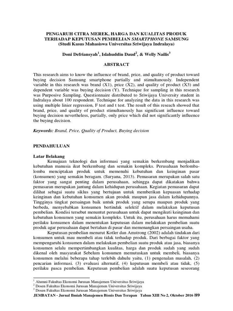 Citra Merek | PDF