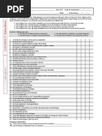 SCARED - Escala de Ansiedad en Español | PDF | Temor | Ajedrez