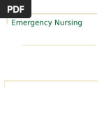 Emergency Nursing Notes | PDF | Emergency Department | Burn