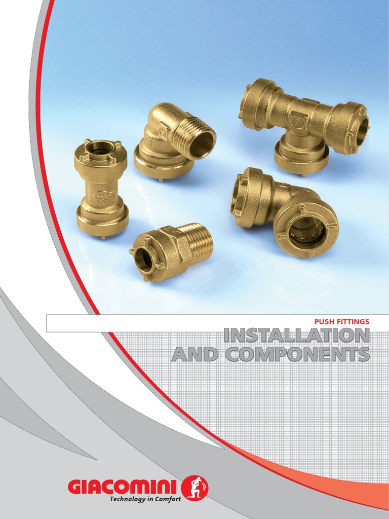 General Catalogue Push Fittings RC 0135EN | PDF | Pipe (Fluid ...