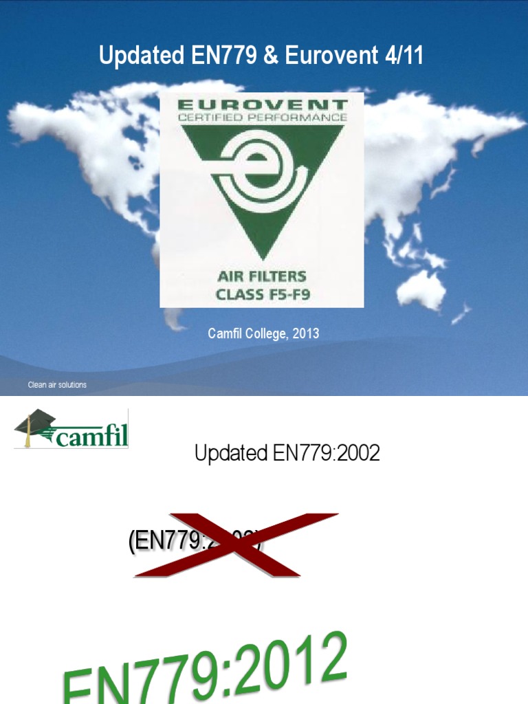 EN779 & Eurovent PDF | PDF | Filtration | Air Pollution