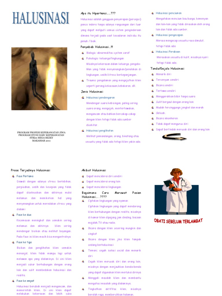 Leaflet Halusinasi | PDF