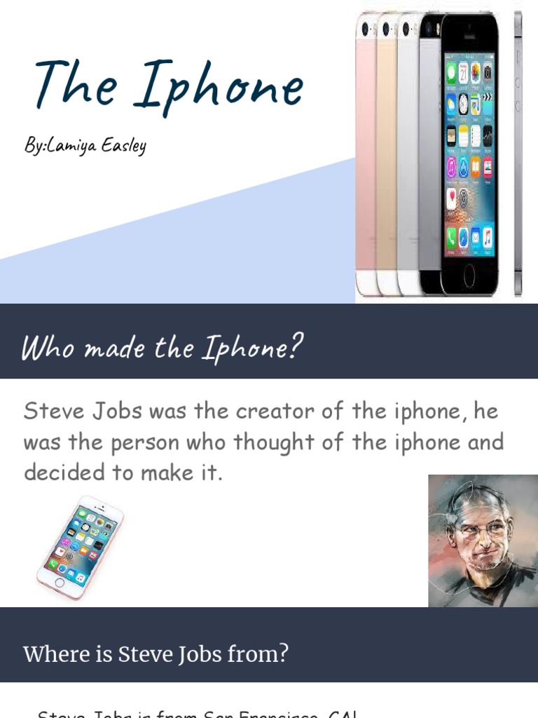 Steve Jobs: iPhone Creator Facts | PDF | Self-Improvement