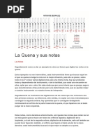 Quena Notas Cromaticas | PDF