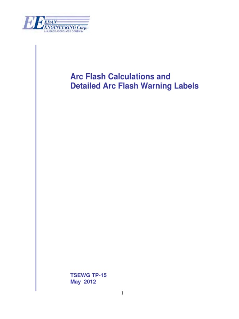 Arc Flash Calculation Example1.pdf | Electric Arc | Electric Power