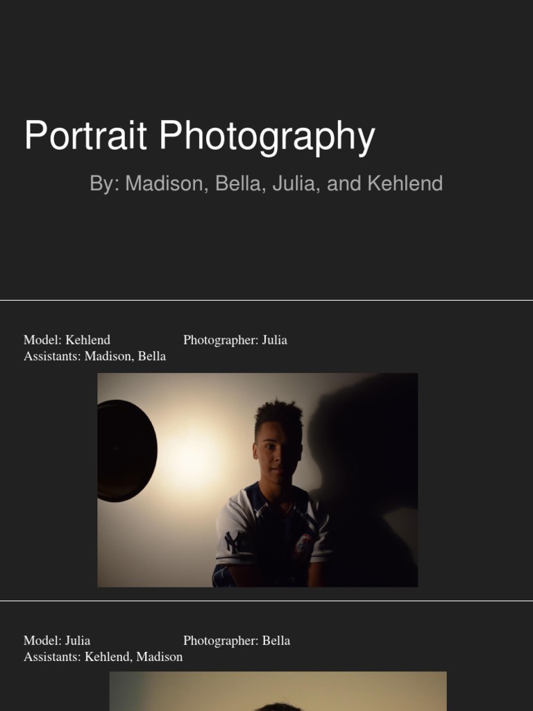 Portrait Photography | PDF