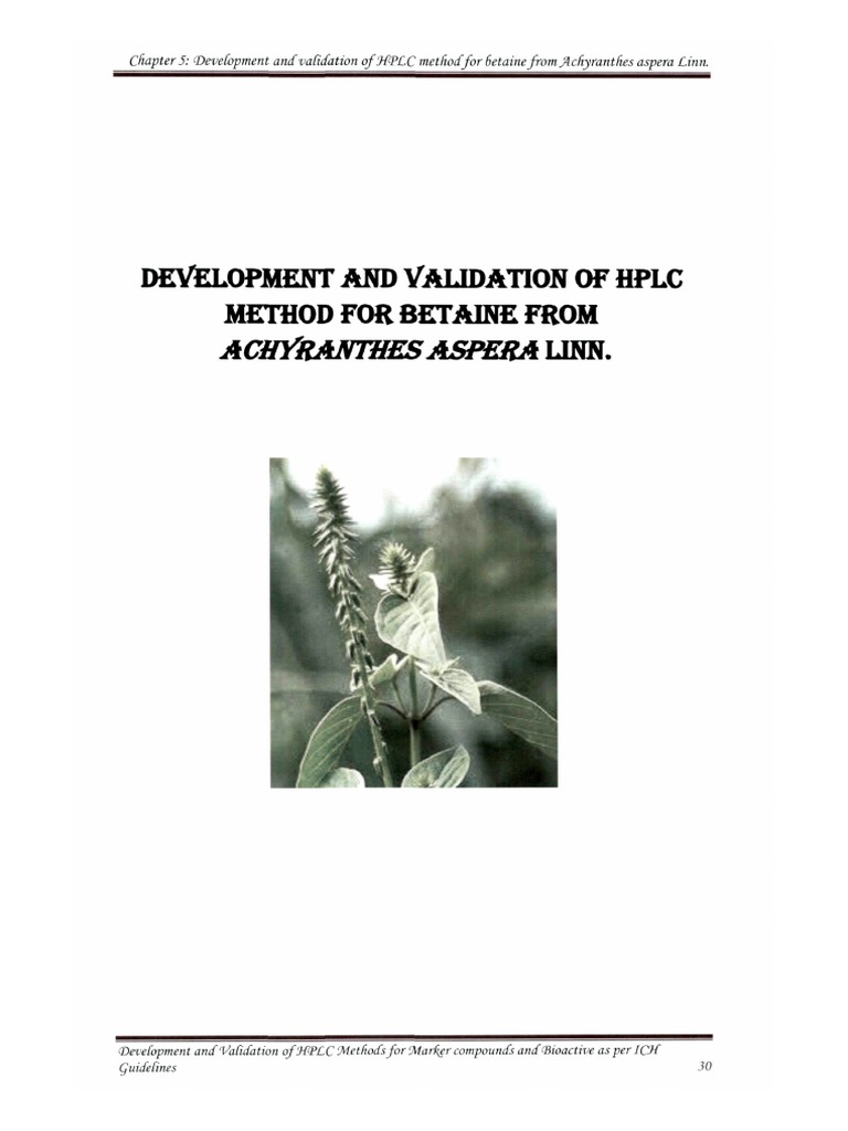 Betaine | PDF | Liquid Chromatography–Mass Spectrometry | High ...