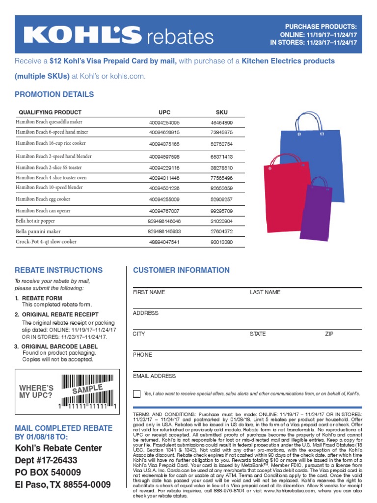 Rebates: Promotion Details (Multiple Skus) | PDF | Rebate (Marketing ...