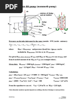 Airlift Basic Calculation | PDF | Gallon | Volume