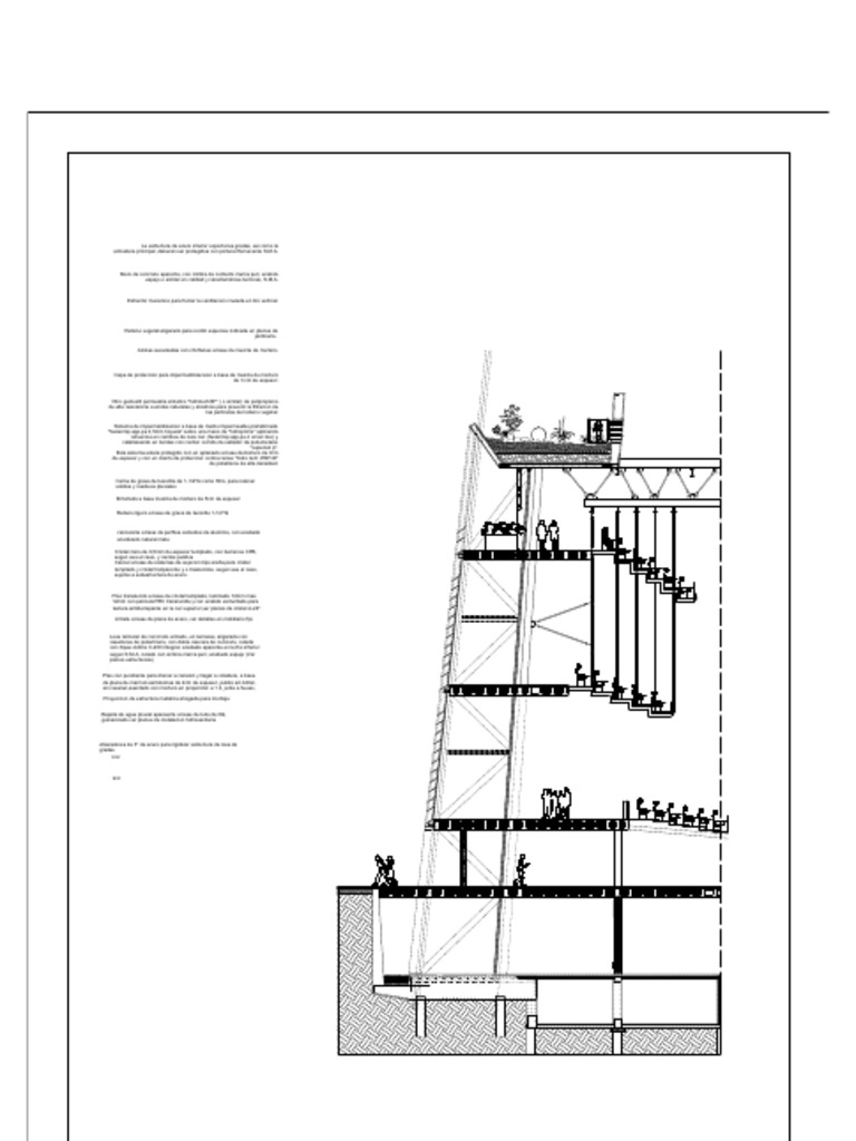 Corte estructural por fachada | Materiales de construcción | Industrias