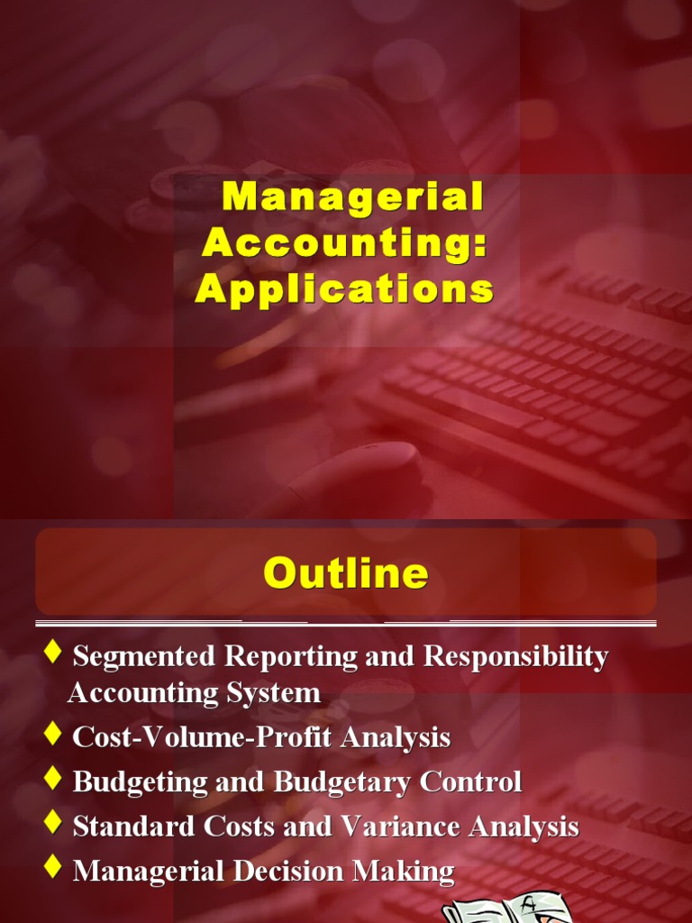 Managerial Accounting Applications | PDF | Inventory | Budget