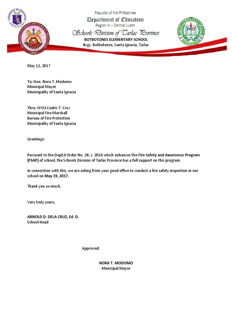 BFP Request | PDF | Firefighting | Public Sphere