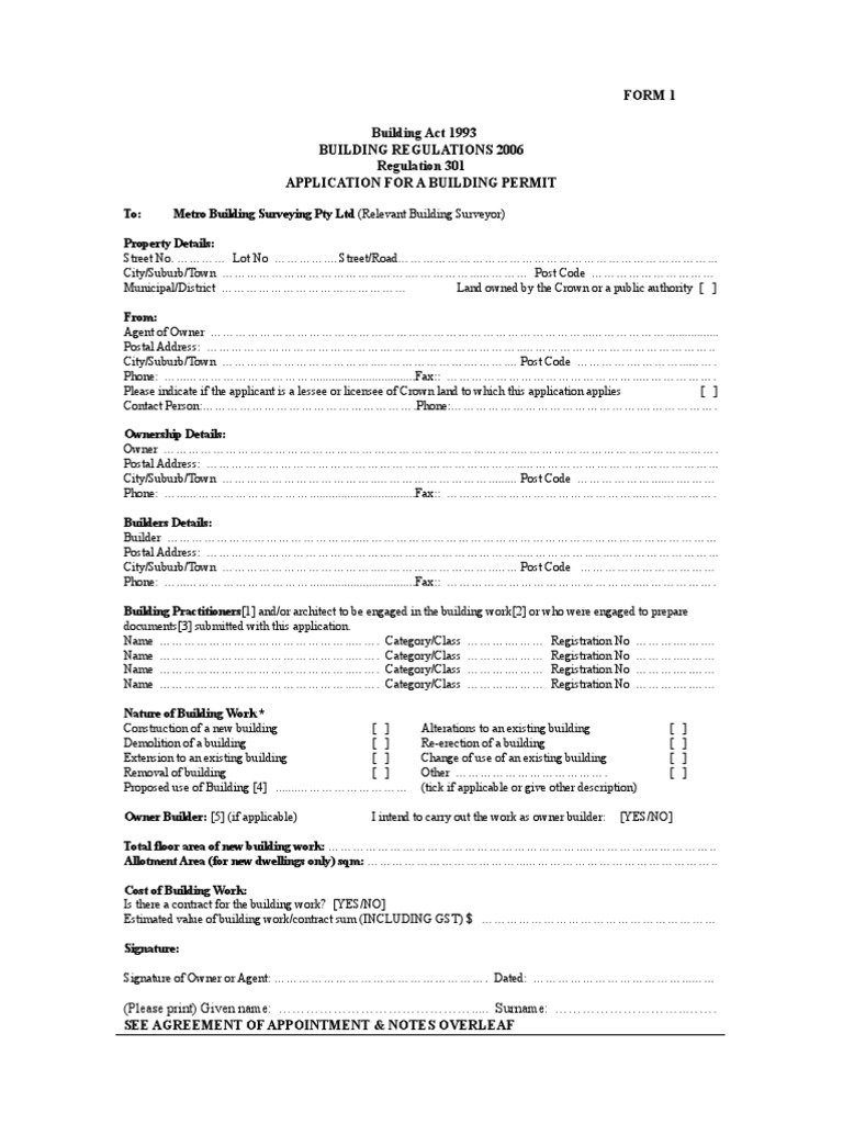 FORM 29A - Application Form 2006 | PDF | Surveying | Justice
