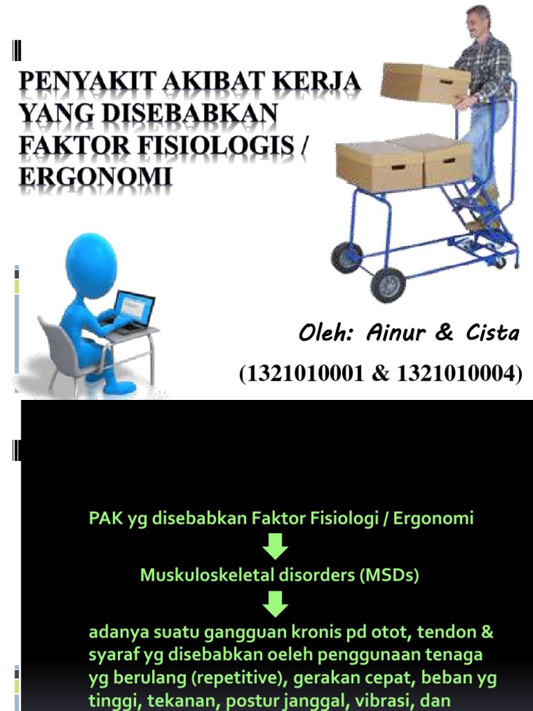 PAK Yang Disebabkan Faktor Ergonomi | PDF