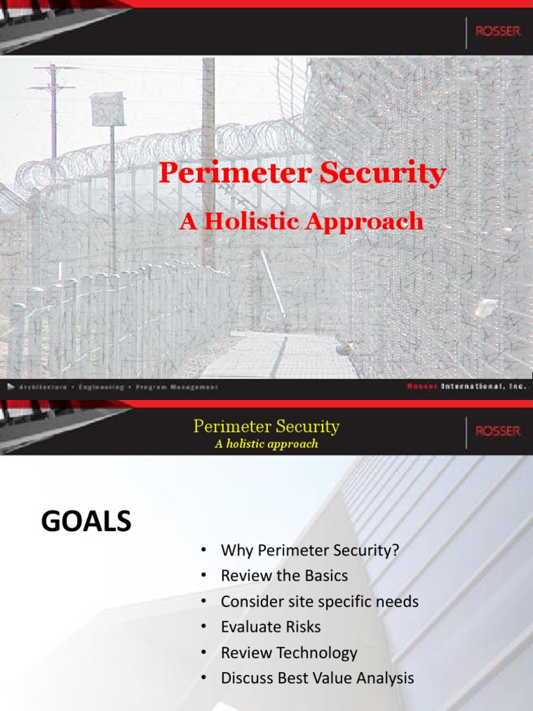 Perimeter Security Presentation | PDF | Access Control | Closed Circuit ...