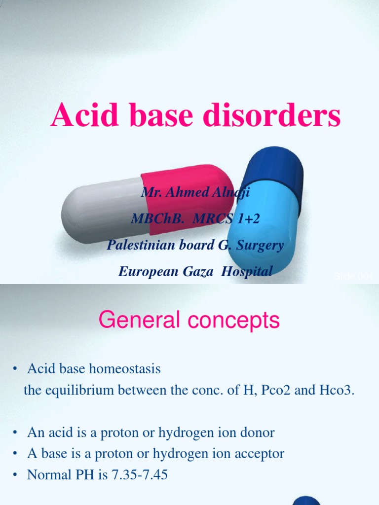 Acid Base Disorders | PDF | Physiology | Clinical Medicine