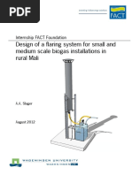 Flare System - P&ID | PDF | Hydraulics | Manufactured Goods