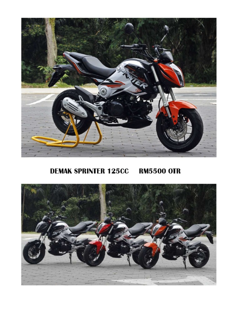 Demak Sprinter 125cc | PDF