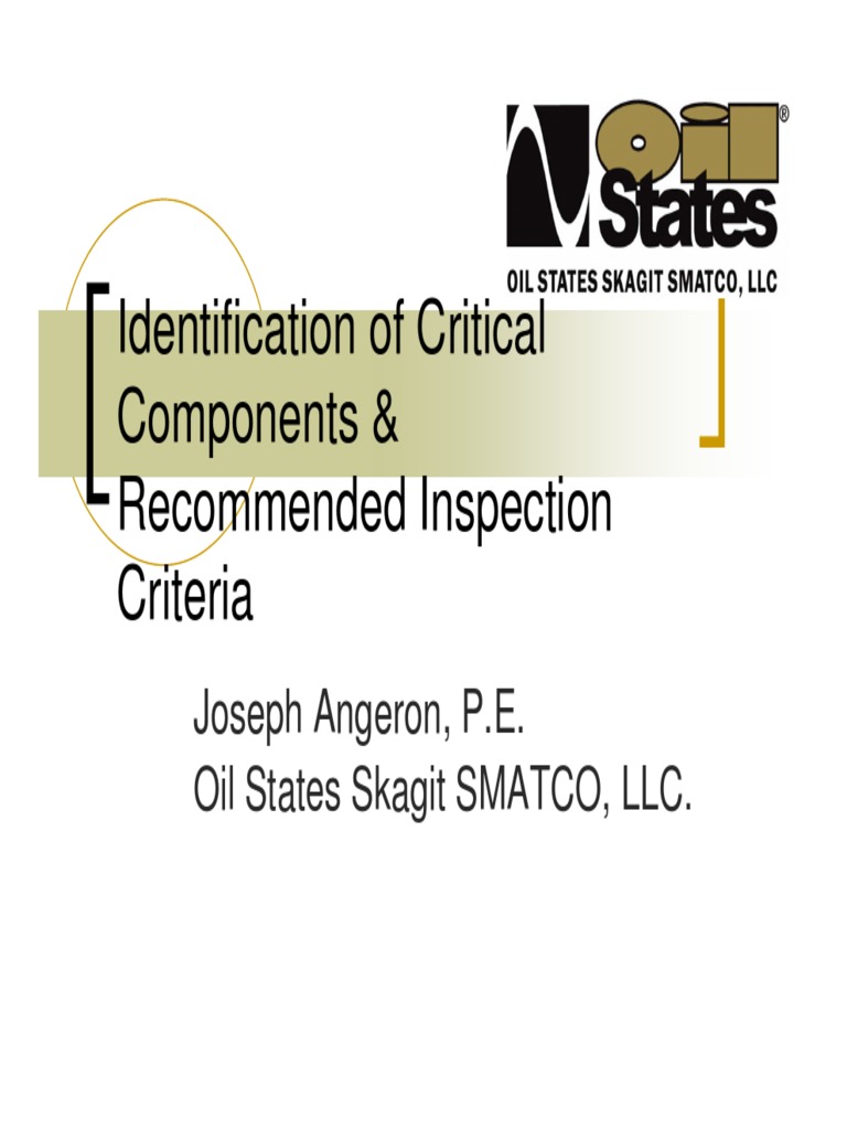 Crane Critical Components Inspection Guide | PDF | Truss | Crane (Machine)