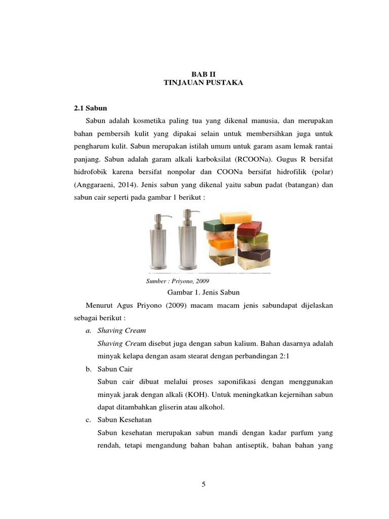 Bahan Nabati dalam Pembuatan Sabun | PDF