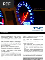 SARS Travel Logbook Template 2024 | PDF