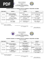 Sample List of Neap Recognized Programs | PDF | Teachers | Leadership