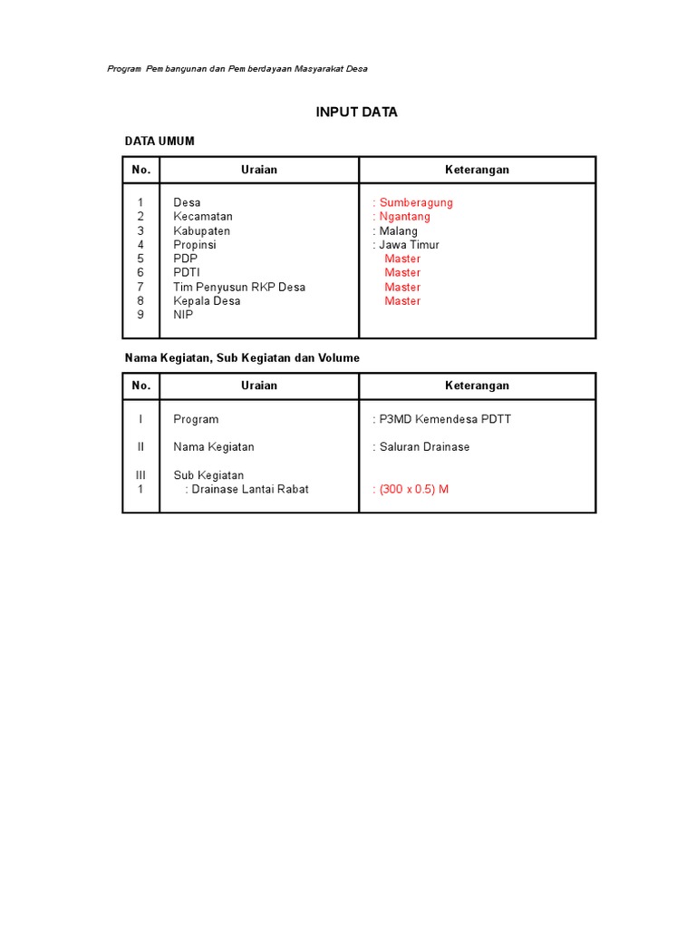 6g. Rab-Drainase Cor Beton Lantai Rabat | PDF