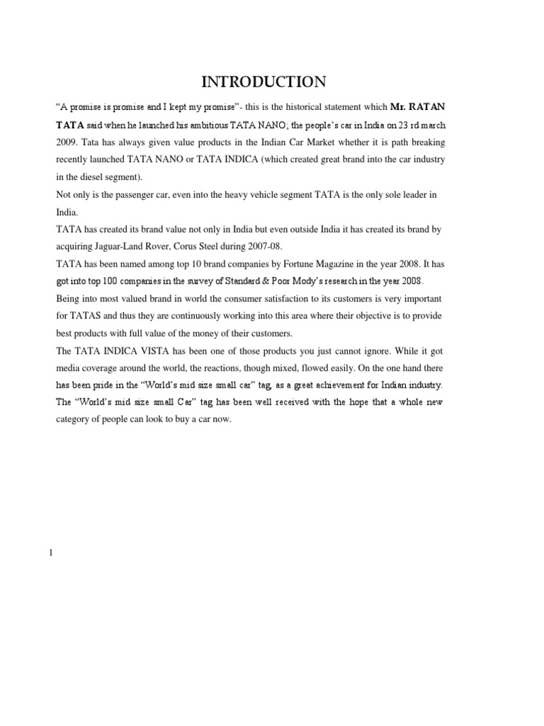 Project On Tata Motors Cash Flow | Download Free PDF | Car | Vehicles