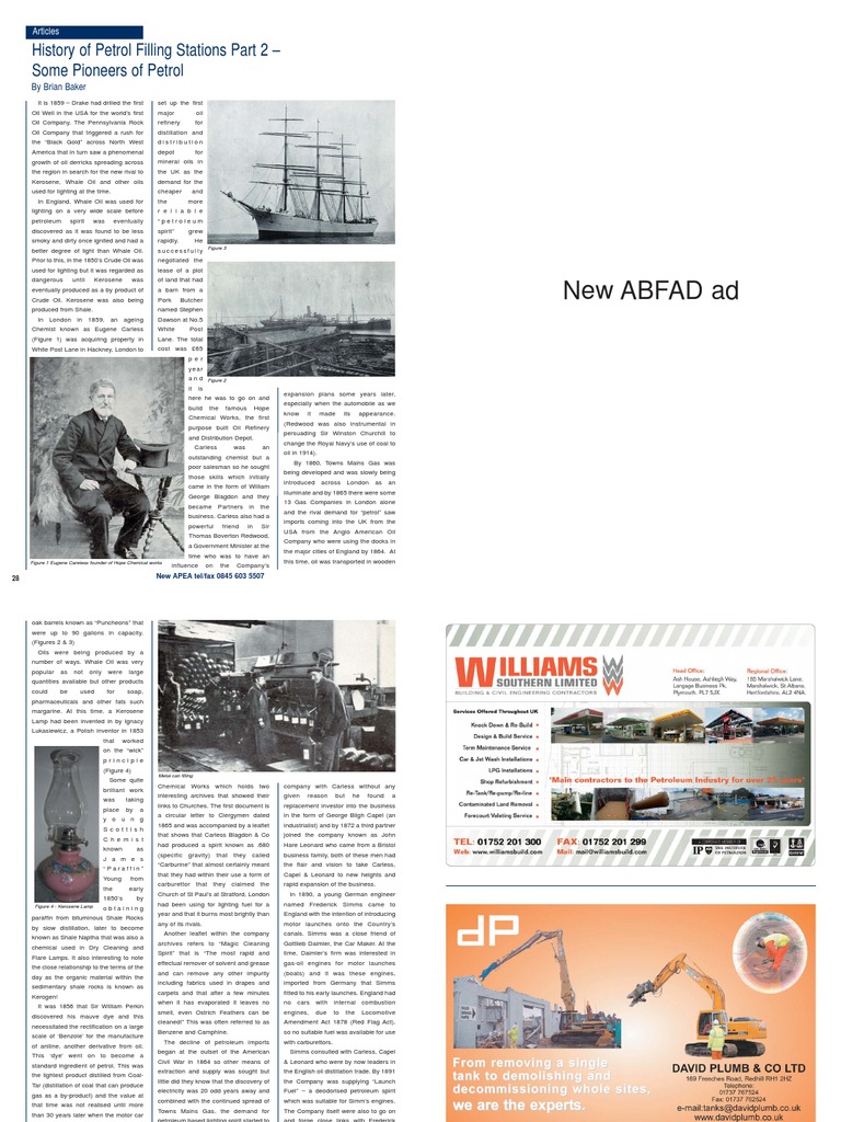 History of Petrol and Its Pioneers | PDF | Kerosene | Petroleum