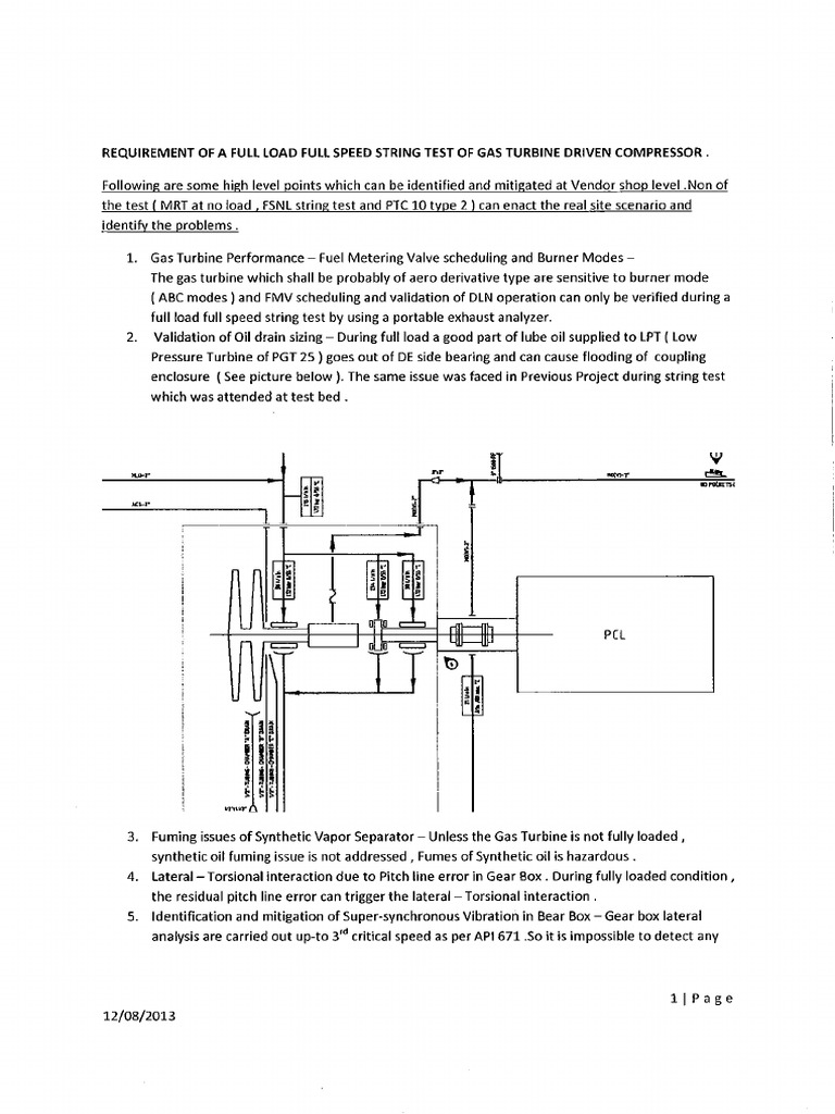 Benefits of Turbo Compressor String Test | PDF